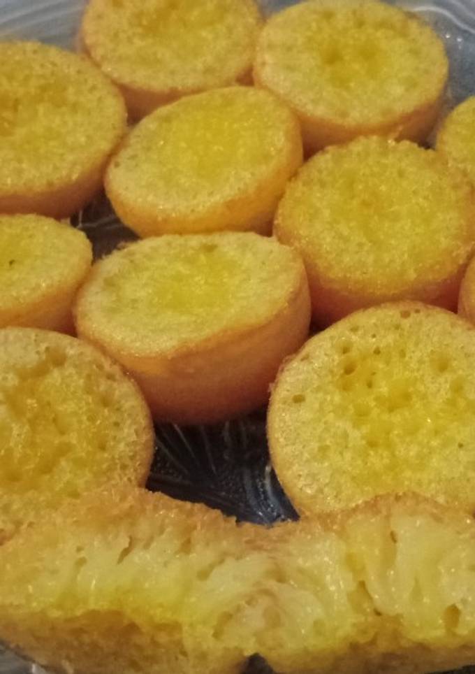 Resep Bika Ambon Mini Irit Bahan oleh eva fadhila - Cookpad