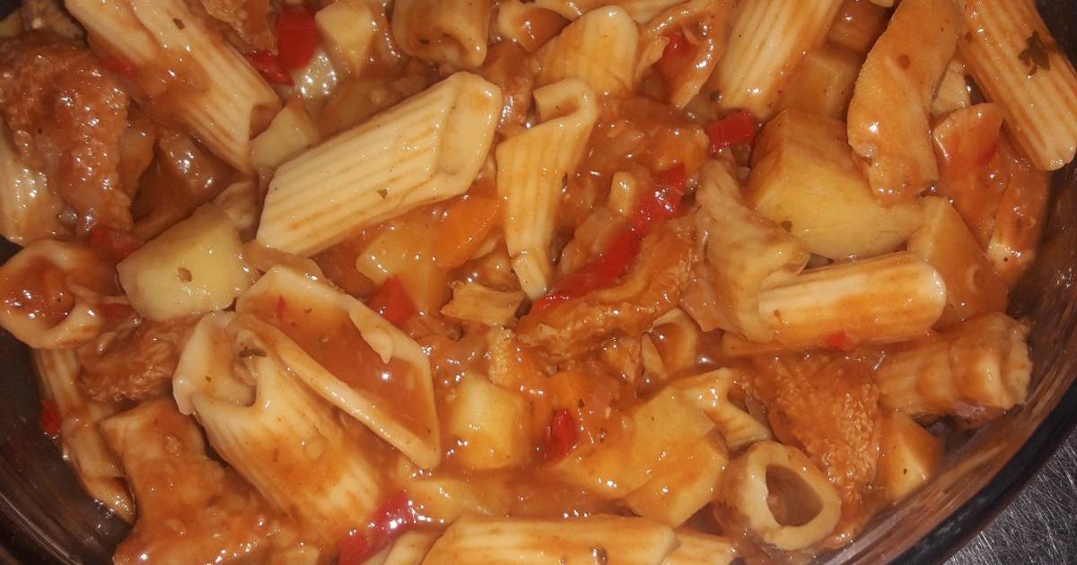 Guiso de Mondongo, papa y Mostacholes Receta de Yoli Palazzo- Cookpad