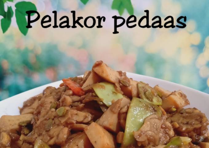 Resep Tumis pelakor pedas (Tempe, lamtoro dan koro) oleh Tien Susane ...