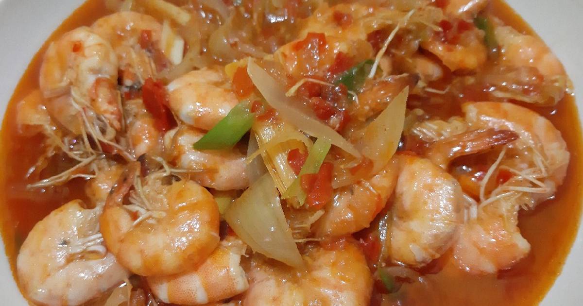 Resep Udang saos padang oleh Tama Kitchen - Cookpad