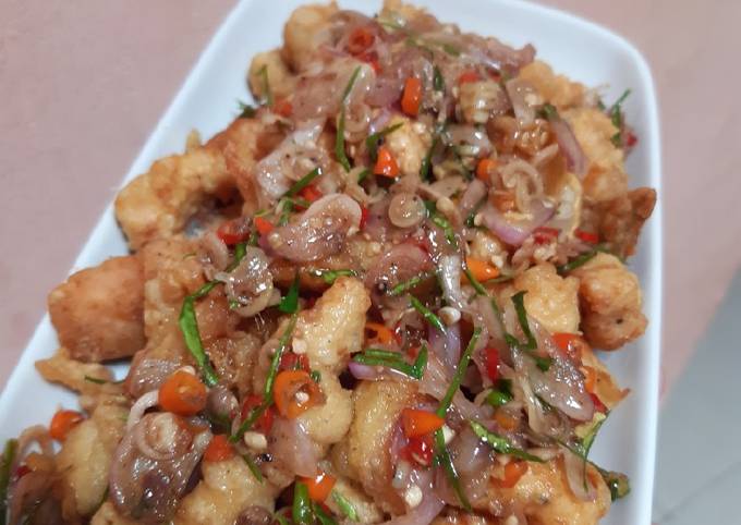 Resep Koloke Ayam Sambal Matah oleh Dapurarmell | since2021 - Cookpad