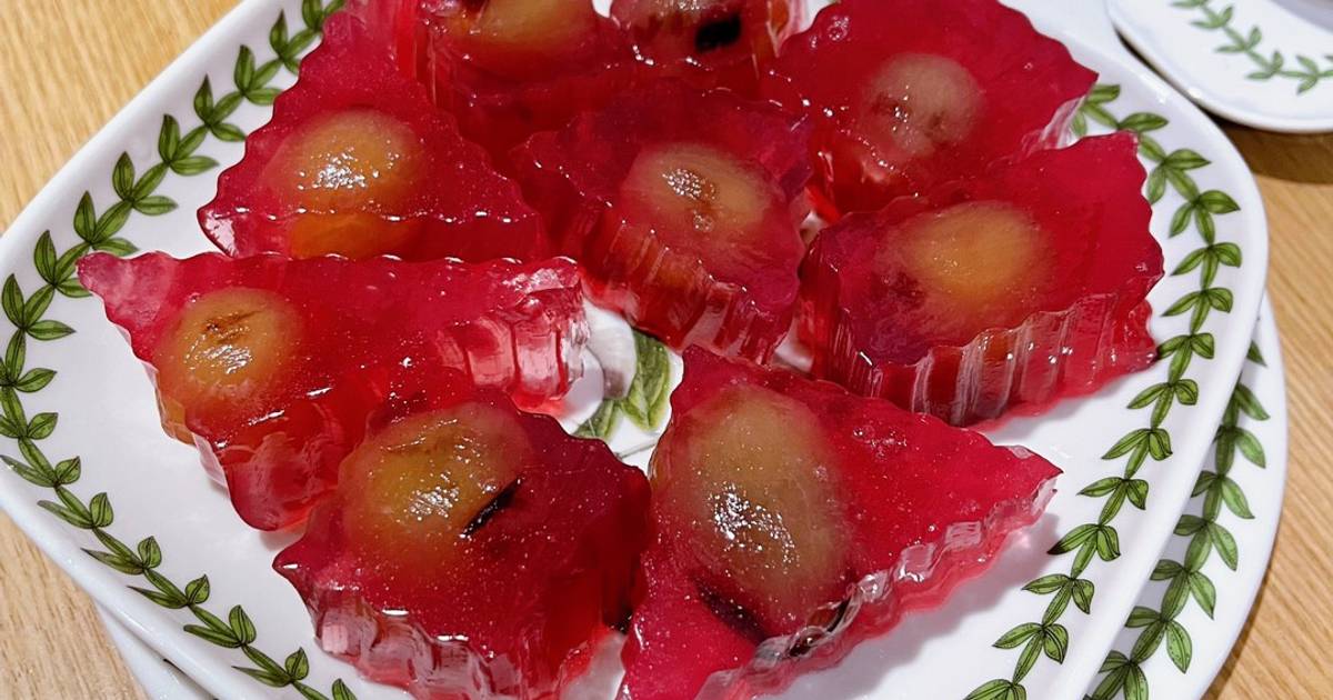Resipi 👩‍🍳Grape Jelly🍇 oleh Mahadiah - Cookpad