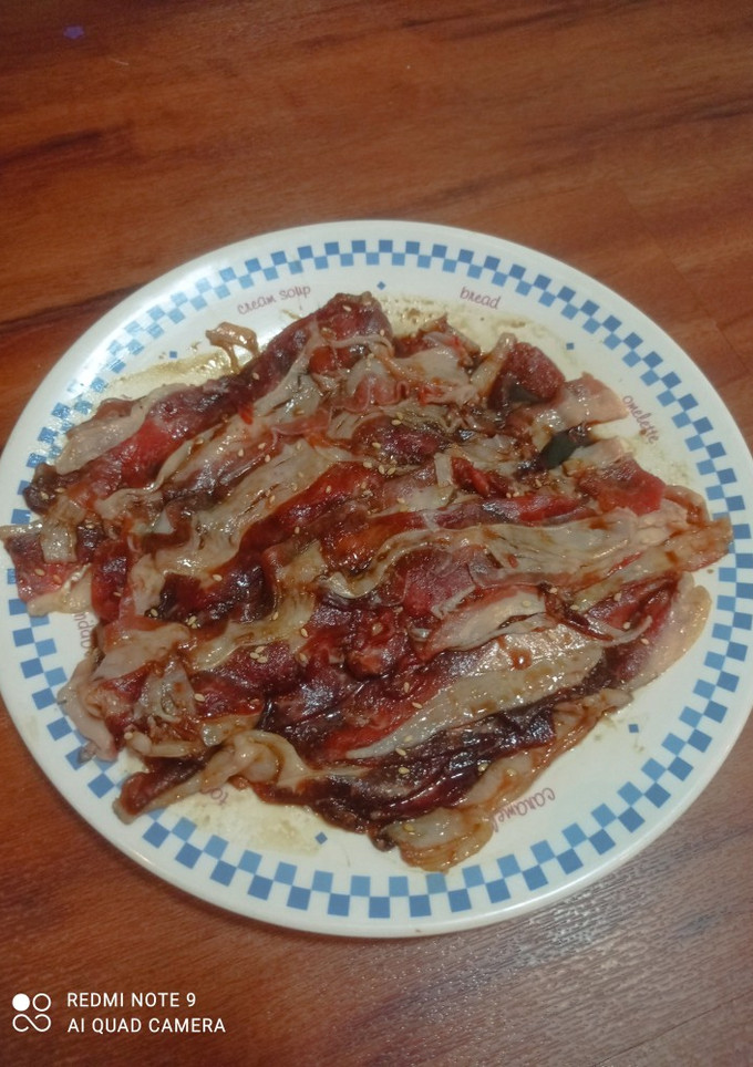 Resep Sweet Beef Ala Raa Cha/ Bumbu Bbq Manis oleh Thia Lestari - Cookpad