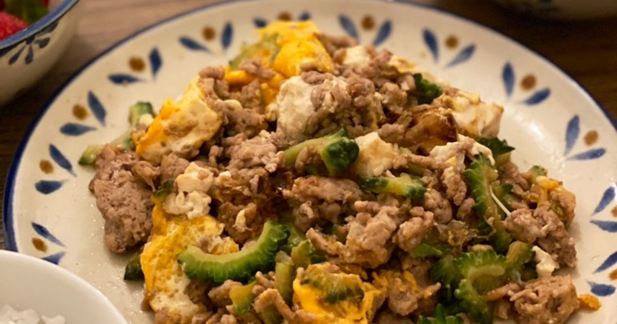 Okinawan Style 'Goya Champuru' Recipe by Kanaaneko - Cookpad