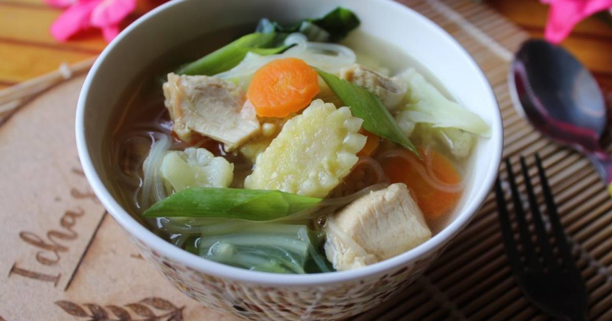 Resep Sup bening bihun oleh Dapure Icha - Cookpad