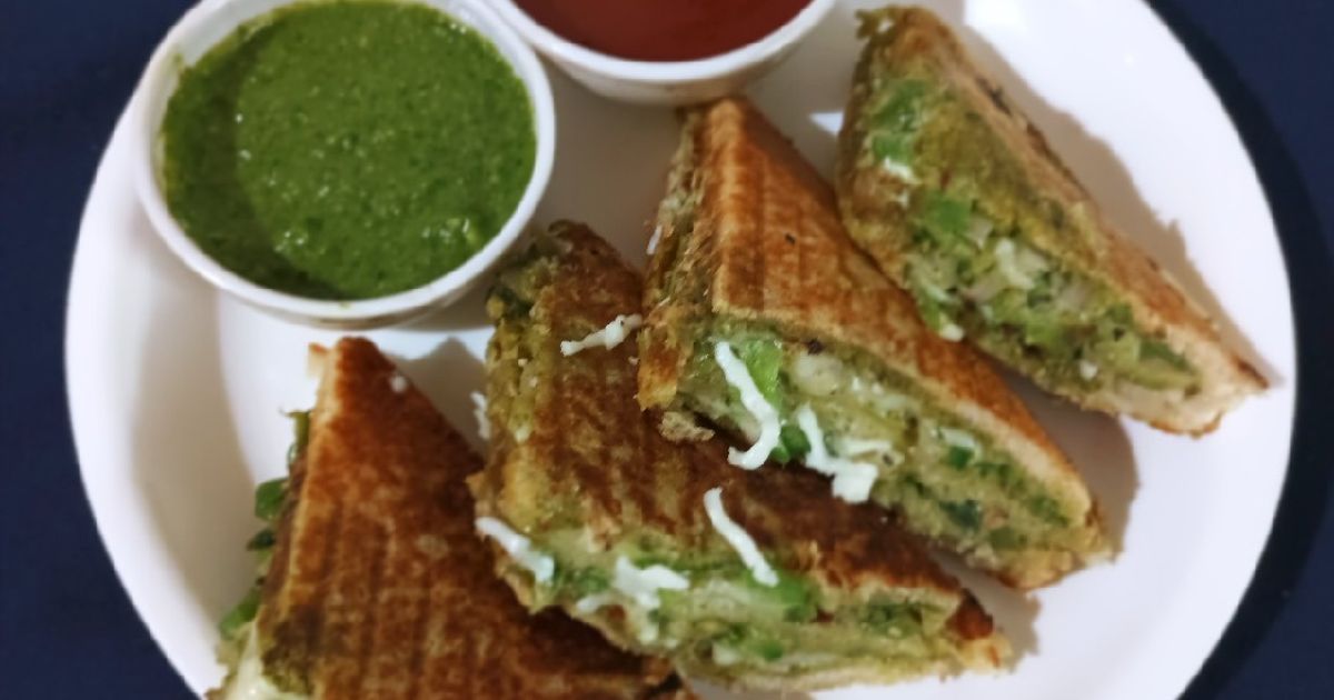 Ghughra Sandwich Recipe by Purvi Modi - Cookpad