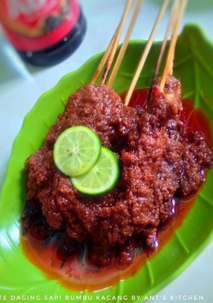 Resep Sate Ayam Bumbu Kacang Banjar oleh Anita Rusvarina - Cookpad