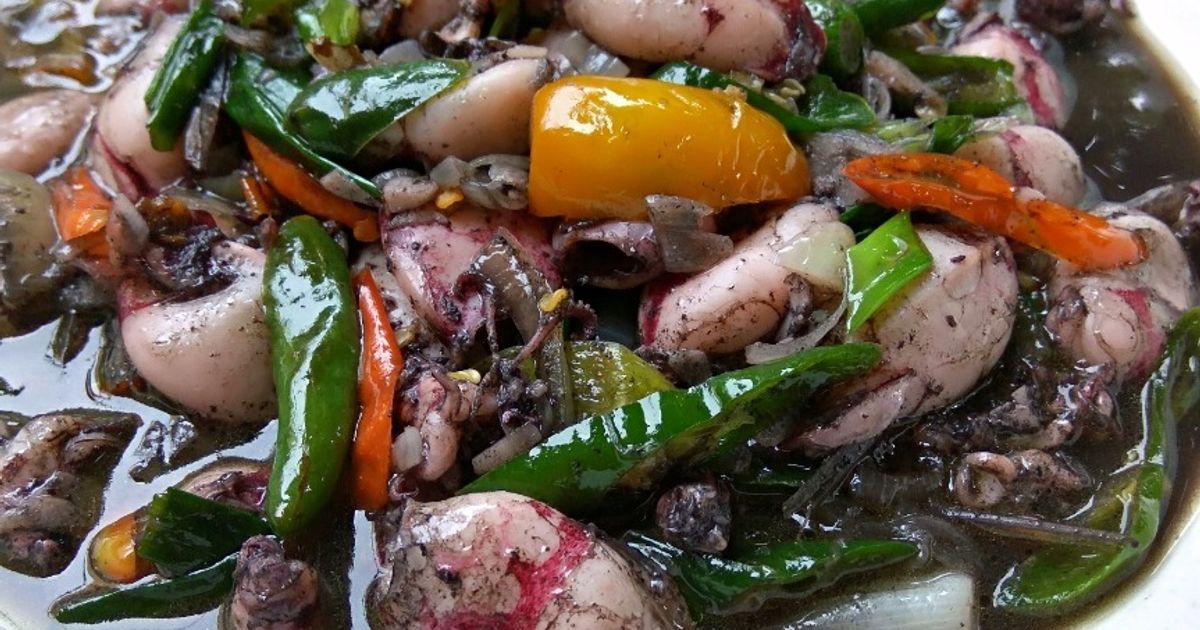 Resep cara membuat cumi hitam rumahan enak dan mudah - Cookpad