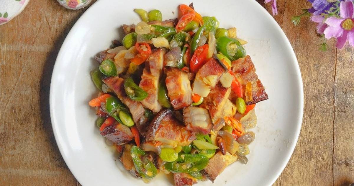 Resep Ikan Pari Petai Pedas oleh Widjie Astuti - Cookpad