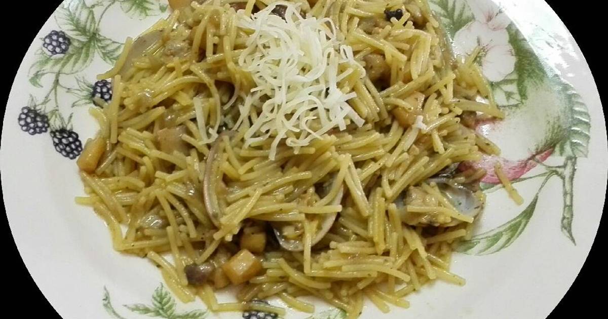 Fideos al pesto Receta de Juan Felipe- Cookpad