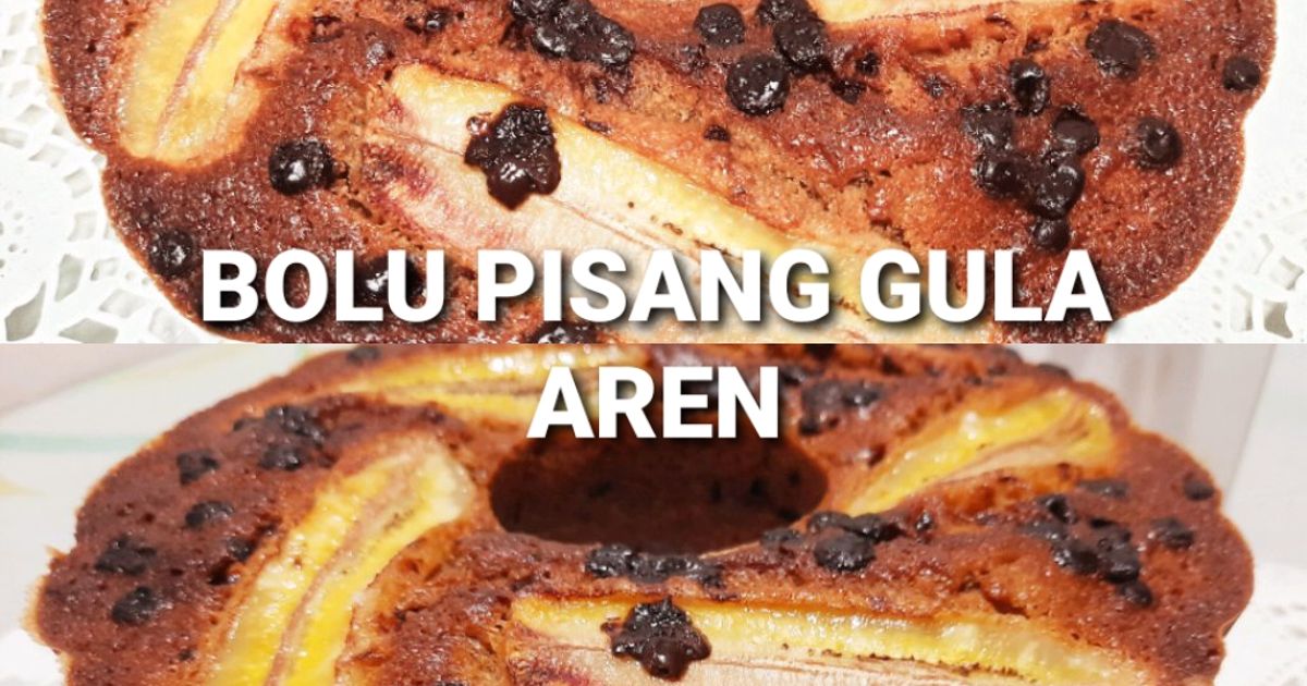 Resep Bolu Pisang Gula Aren oleh ucy abdullah - Cookpad
