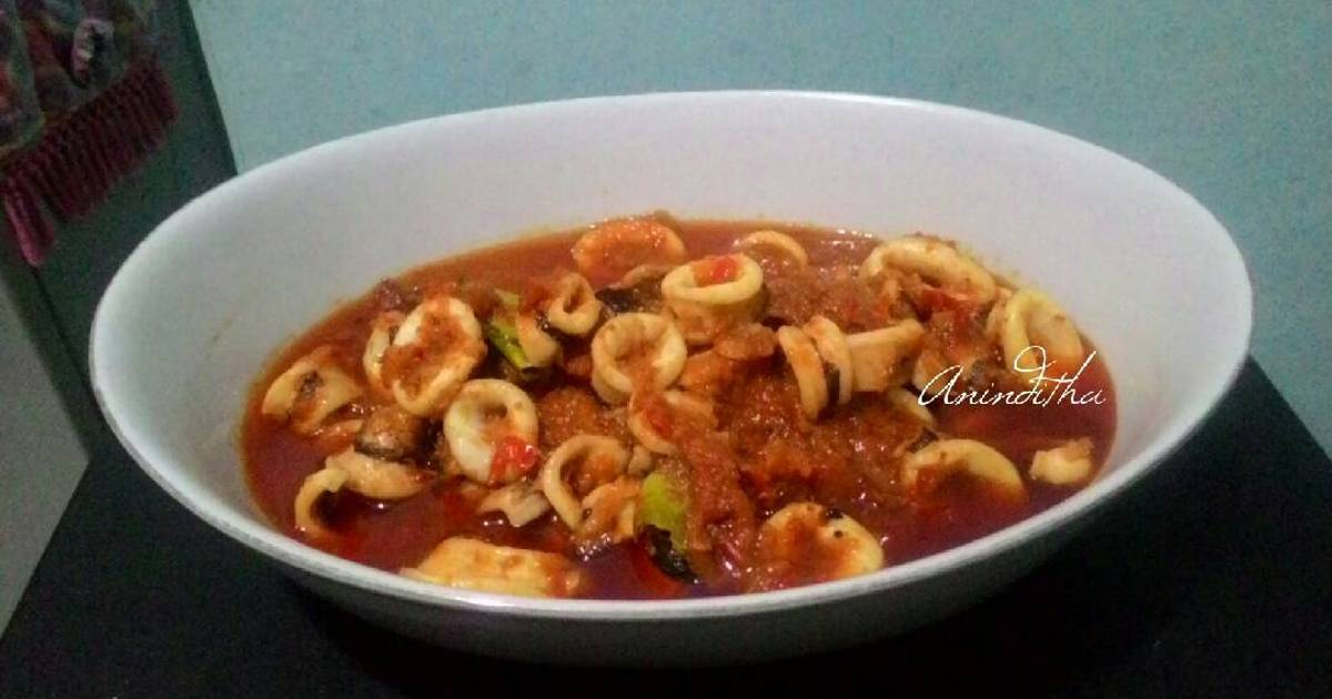 Resep Cumi balado oleh Aninditha D.A - Cookpad