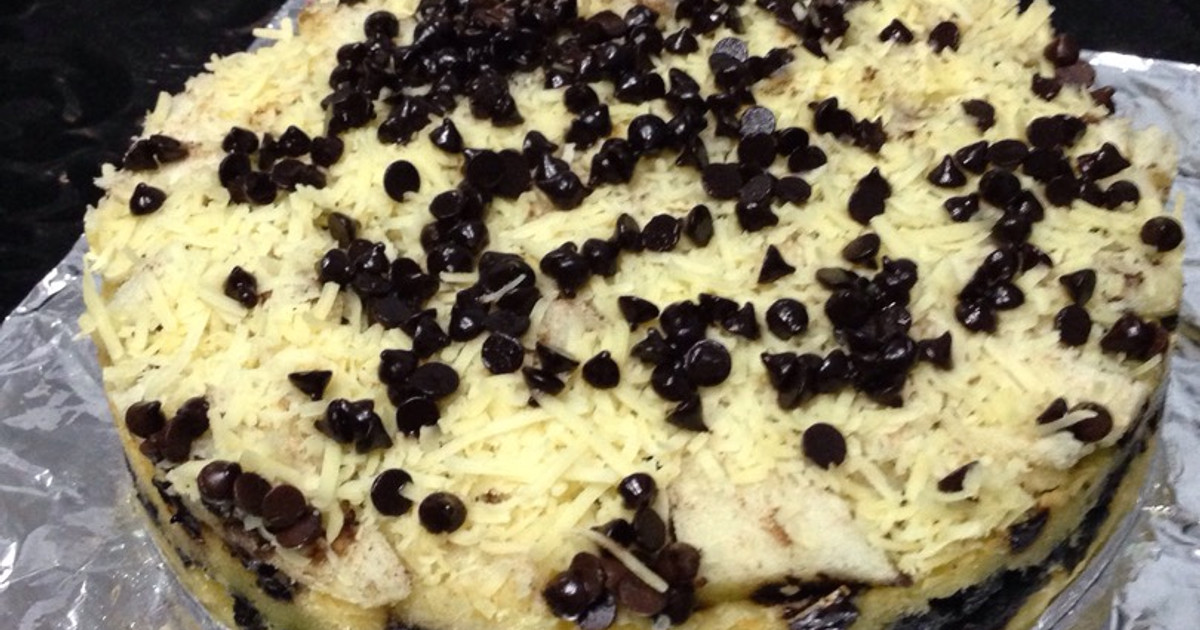 Resep Puding Roti Tawar Rasa Cheese Cake 😆 oleh Dapur_alice - Cookpad