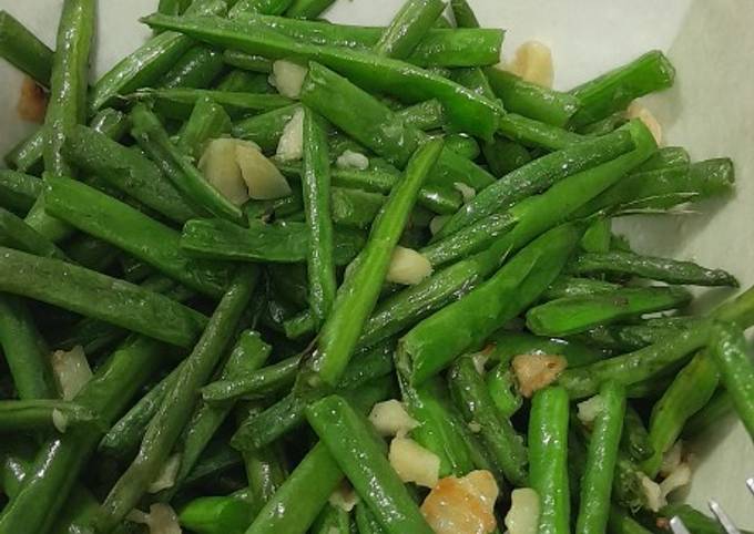 Resep Baby buncis bawang putih oleh EvyHerlina - Cookpad