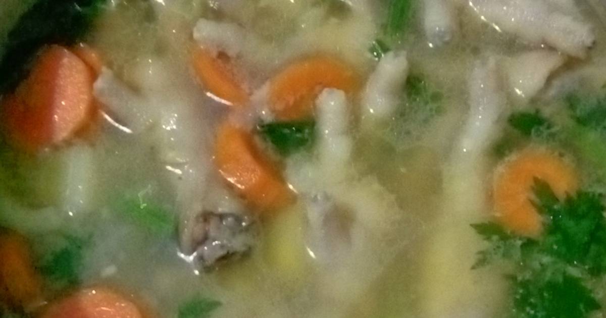 Resep Sup Ceker Ayam oleh Dapur Tika - Cookpad