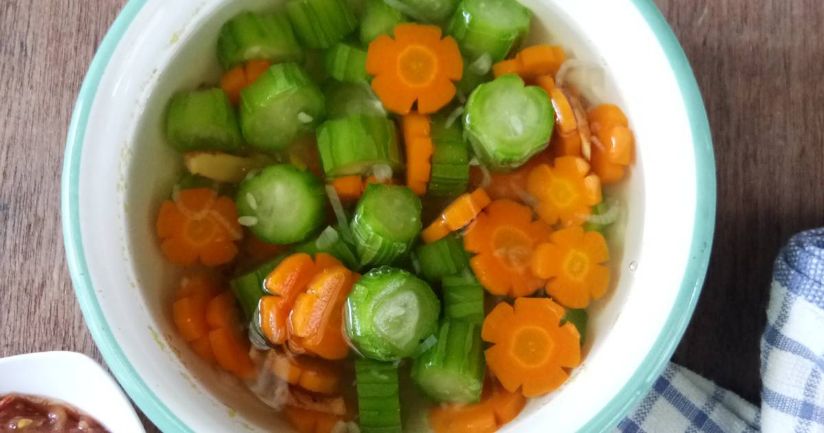 Resep Sayur Bening Oyong Wortel oleh baha.giah - Cookpad
