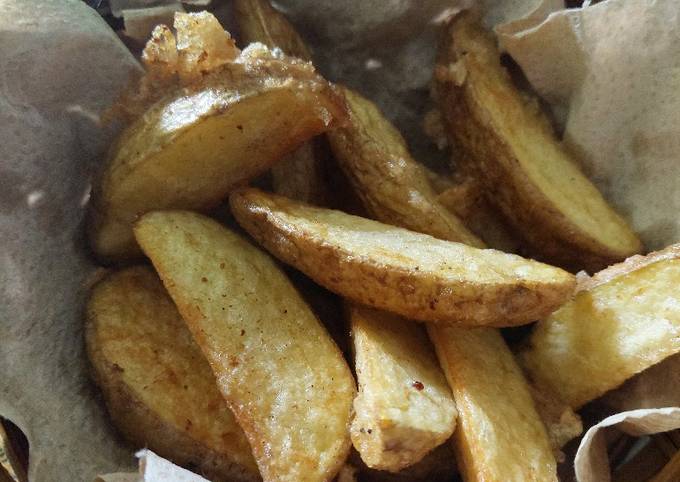 Resep Skin On-Potato Wedges oleh Endah Nur Hidayati - Cookpad