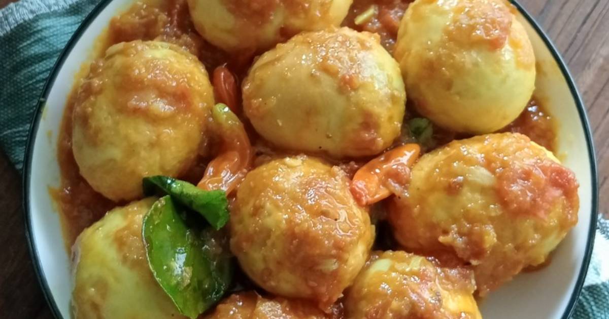 Resep Telur Bumbu Kuning oleh Erlyn Bukhori - Cookpad