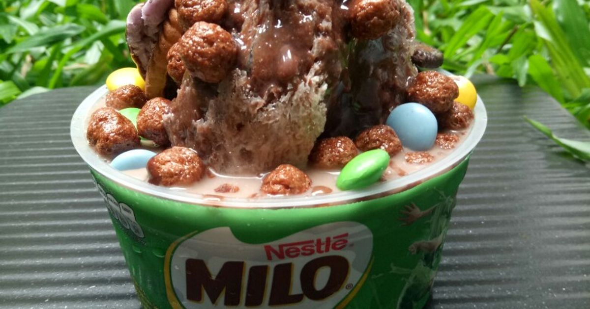 Resep Es Kepal Milo 'Minimalis Kekinian' oleh Arini - Cookpad