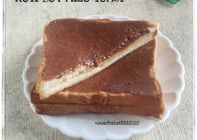 Resep Roti Boy Milo Toast oleh Imas Halwati - Cookpad