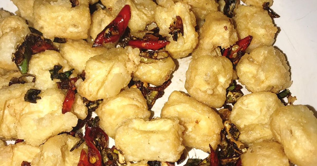 Resep Tahu Crispy Cabe Garam oleh Ajengmpb - Cookpad