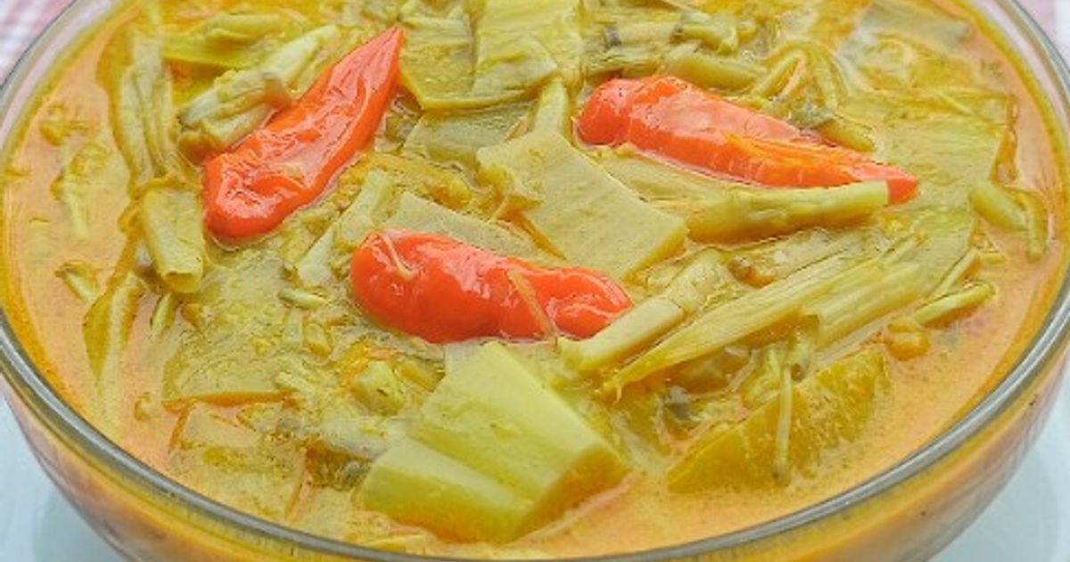 Resep Gulai Jantung Pisang oleh Kirana Zaqueena - Cookpad