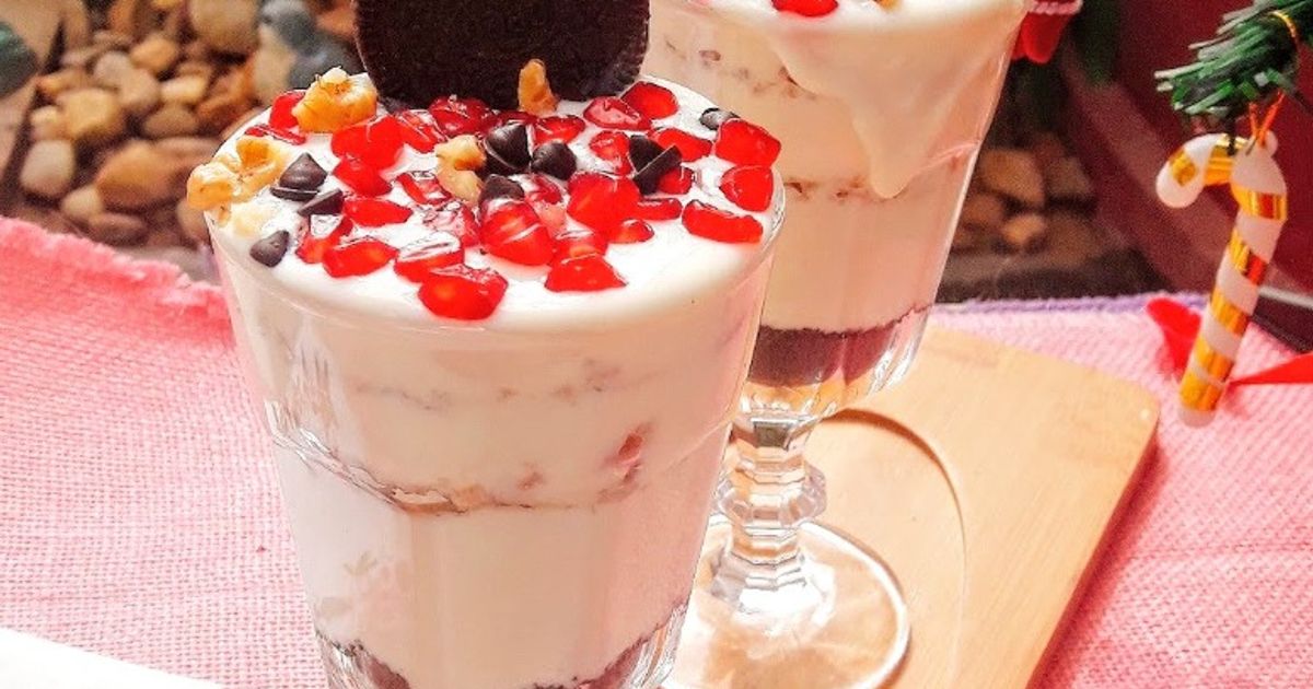 Condensed Milk Parfait Home Recipes - Cookpad