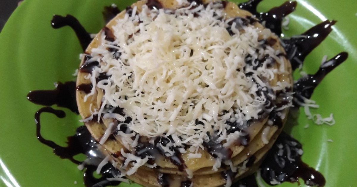 Resep Pancake Coklat Keju Ala Niezz oleh NieZz Fatma - Cookpad