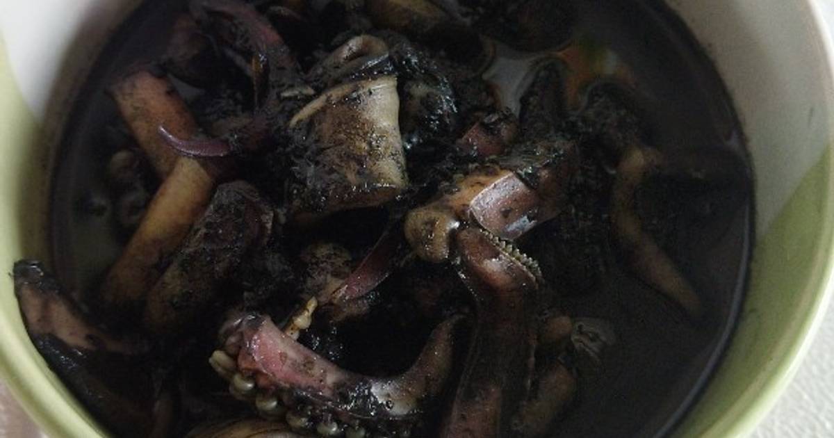 453 resep cara membuat cumi item kuah enak dan mudah - Cookpad