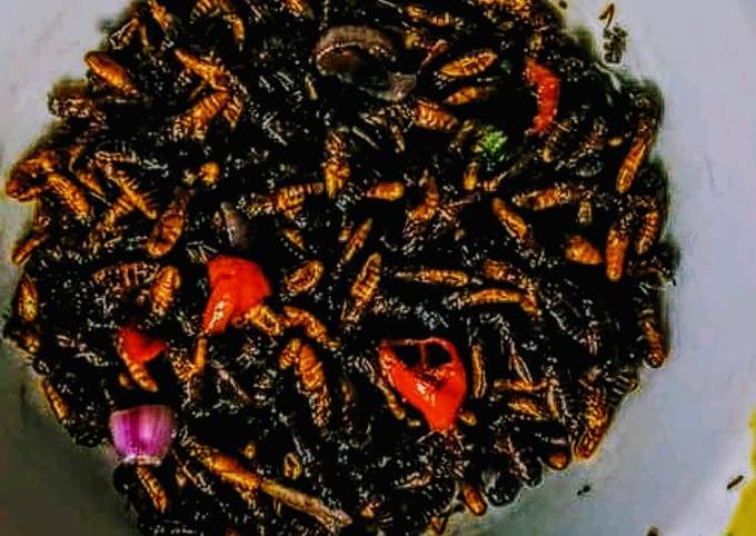 Fried termite Recipe by Hawy - Cookpad