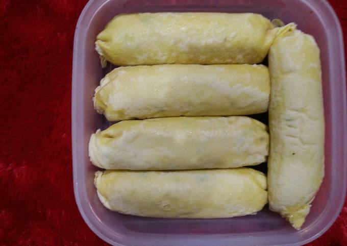 Resep Chicken Egg Rolls oleh Dini Haiti Zulfany - Cookpad