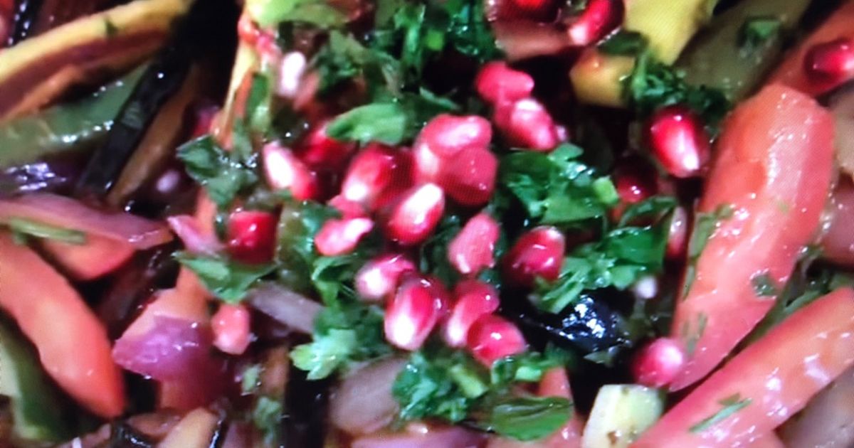 Eggplant Salad Recipe by Layla (lulu)