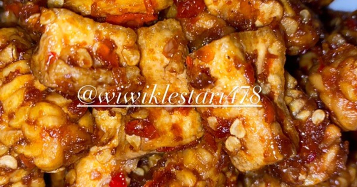 Resep Sambal Goreng Tahu Tempe Pedas Manis oleh Wiwik Lestari - Cookpad
