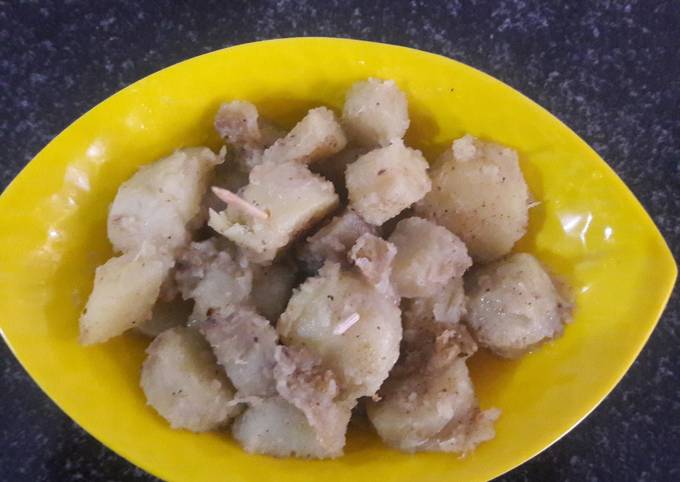 Masala Sweet Potato Recipe by Divya Dev Gulati - Cookpad