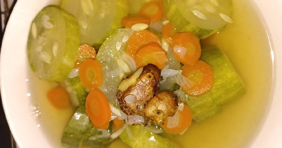 Resep Sayur Bening Timun wortel oleh Ana Rozanah - Cookpad