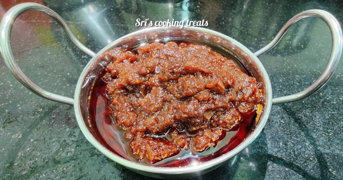 Homemade onion pickle Recipe by Sri's Cooking Treats - Cookpad