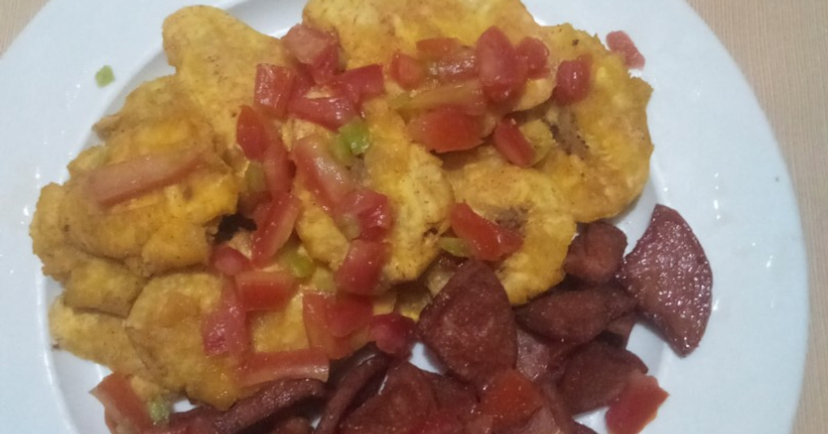 Frito con salami - 143 recetas caseras- Cookpad