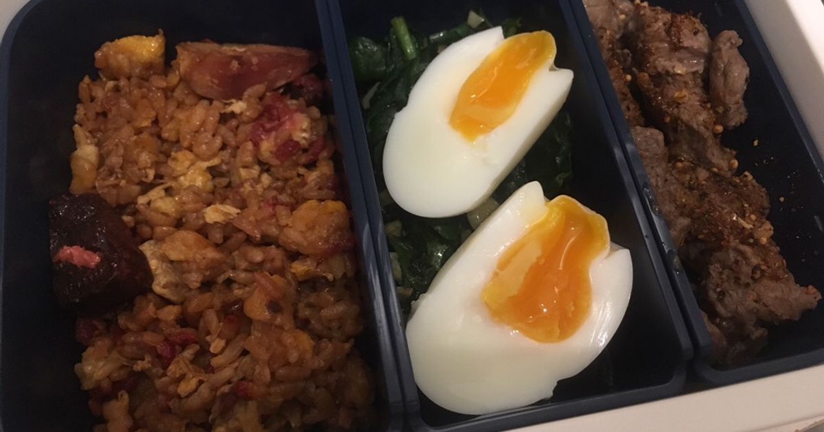 Balanced Diet Lunch Box 🍂 Recipe by Shu - Cookpad
