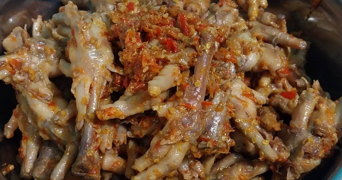 509 resep ceker mercon pedas 1 kg enak dan mudah - Cookpad