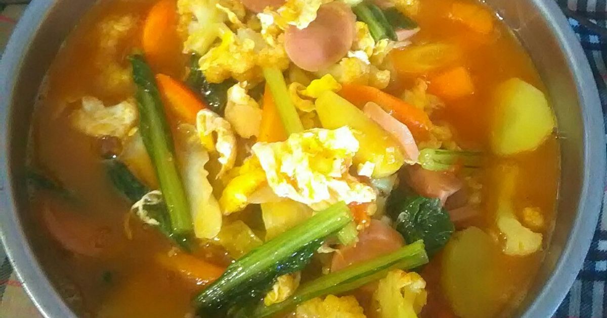 Resep 🍅Capcay...Ala Diriku^^.Saos Tomat Home Made oleh Umm.Fath Kitchen ...