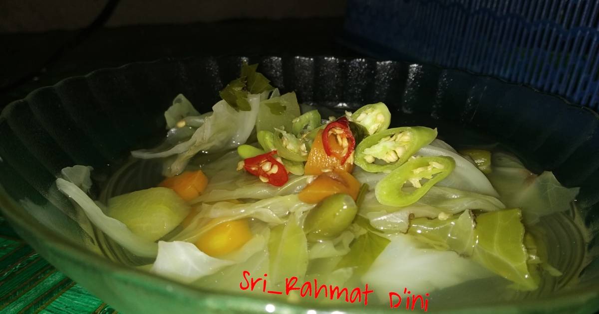 Resep Sup segar favorit keluarga oleh Rahmat Sri D'Ini - Cookpad