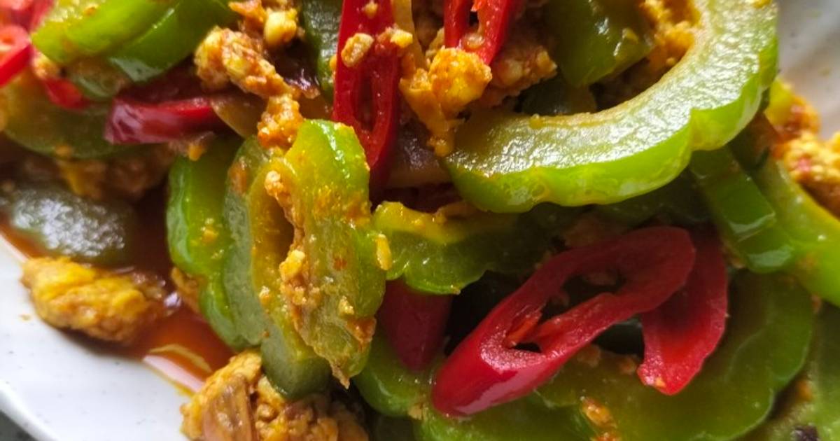 Resipi Peria Goreng Pecah Telur oleh ani skmn - Cookpad