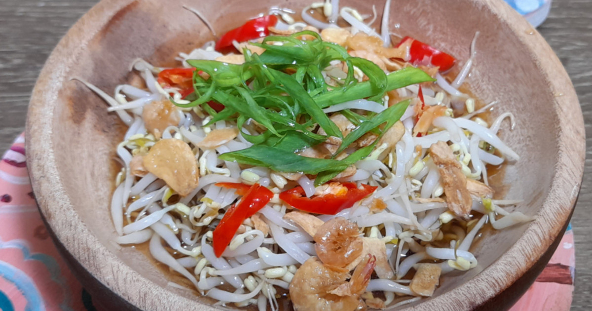 Resep Salad Tauge Bawang Putih Chinese Style oleh Lionie Adi - Cookpad