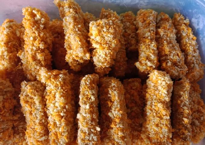 Resep Nugget mie sedap oleh Mama Syauqia - Cookpad