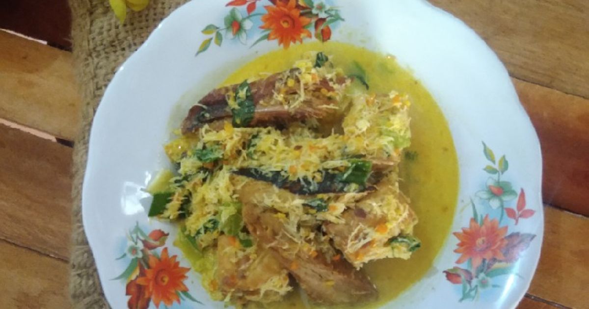 Resep kotok tongkol tanpa santan rumahan enak dan mudah - Cookpad