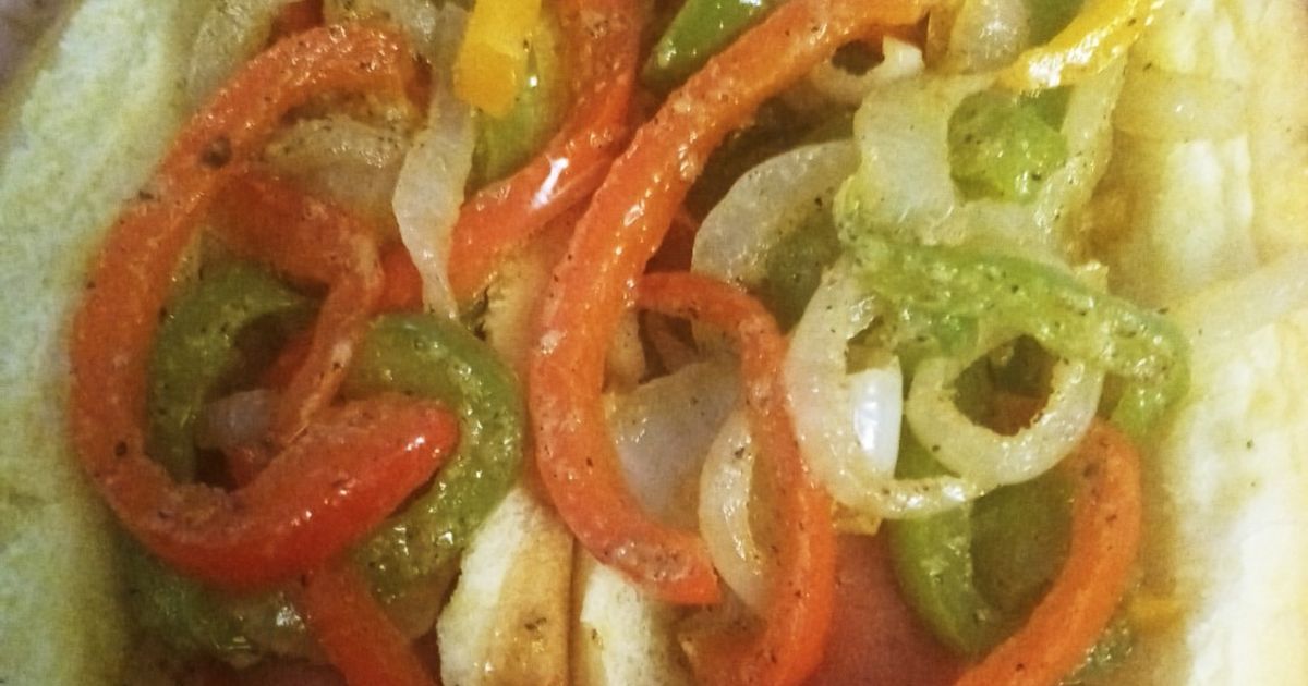 Sausage And Peppers Dogs Recipe By Pittbull Mom2014