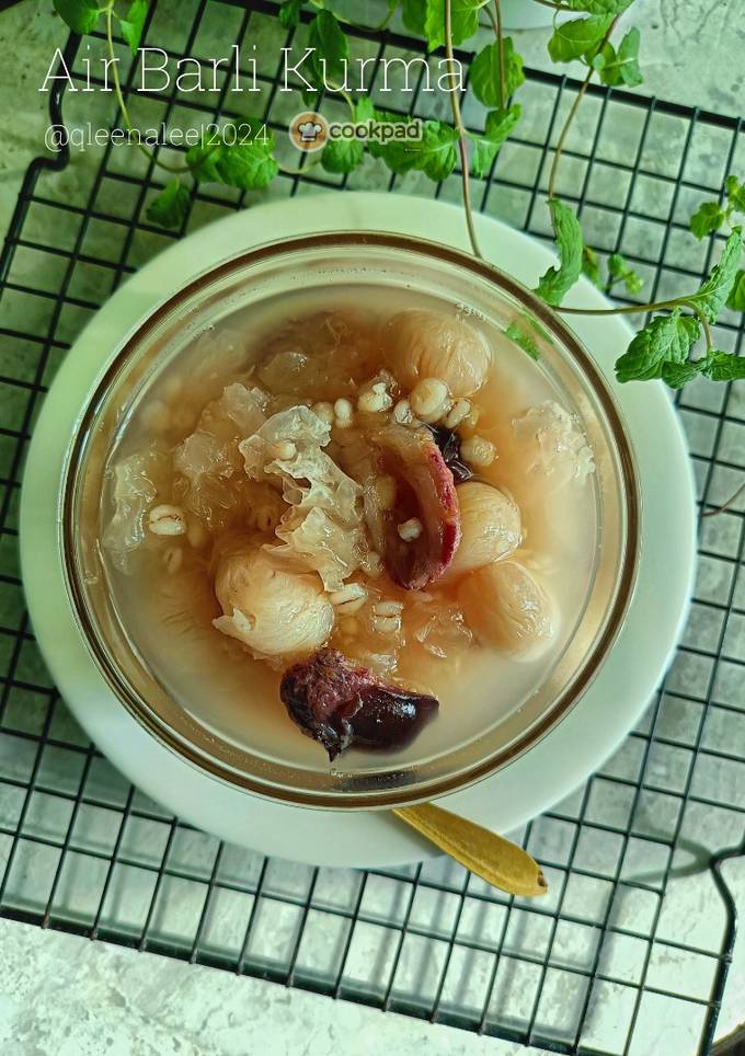 Resipi Air Barli Kurma Segar oleh Q'leenalee's Kitchen - Cookpad