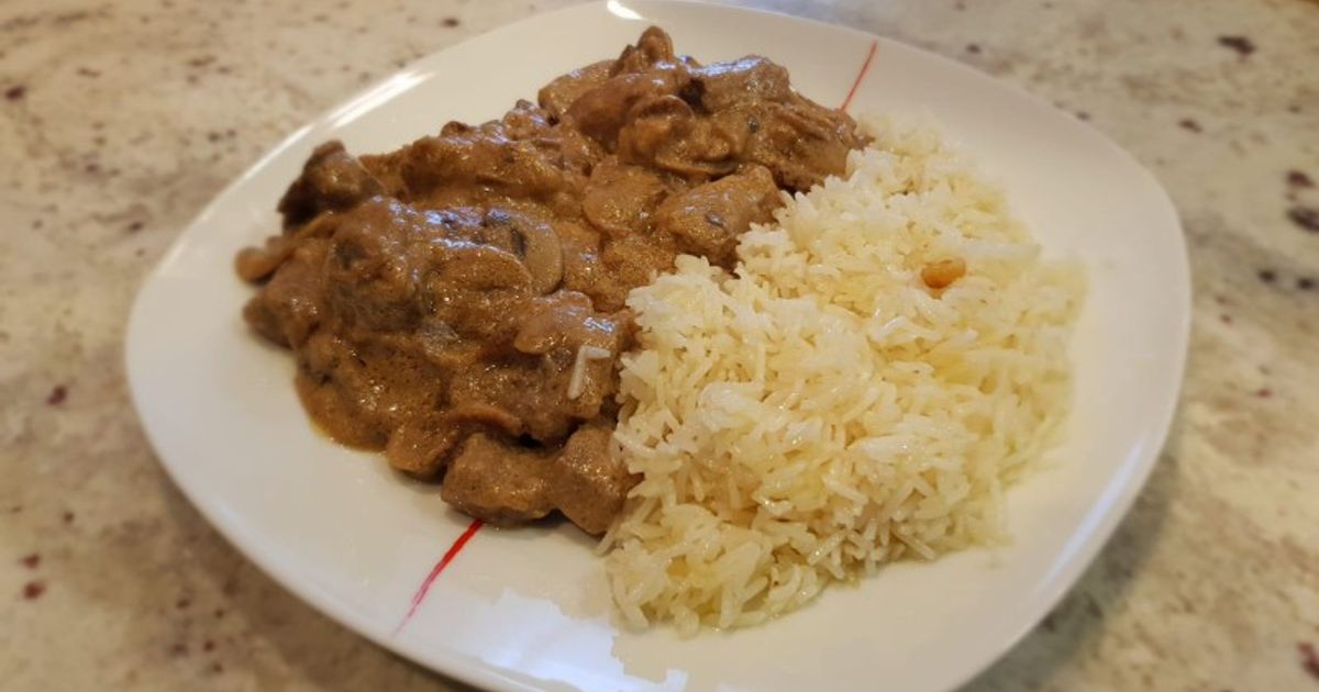 Ternera Strogonoff Receta de Ptega