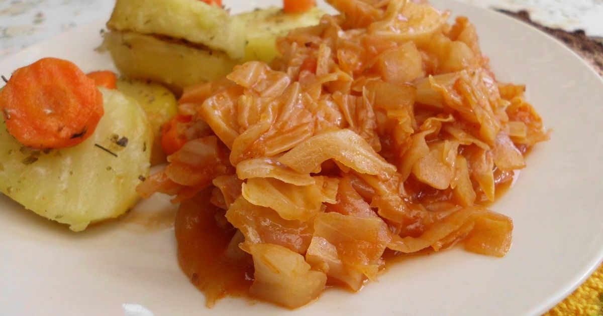 Guiso De Repollo Receta de Angélica Ortiz Pinilla- Cookpad