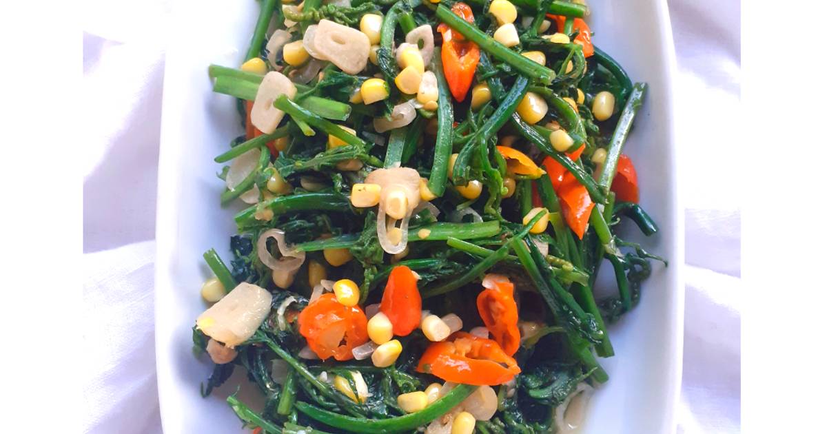 92 resep sayur pakis biasa enak dan mudah - Cookpad